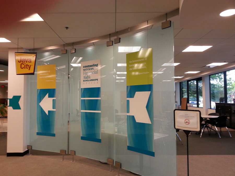 Uses for Wayfinding Signage for Colleges | SpeedPro Cleveland West