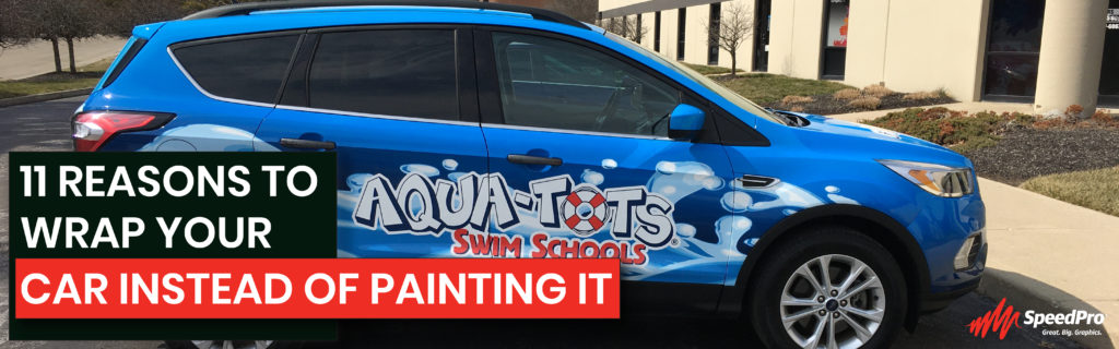 Choosing Custom Car Wraps Vs. Paint Jobs | SpeedPro Dayton, OH