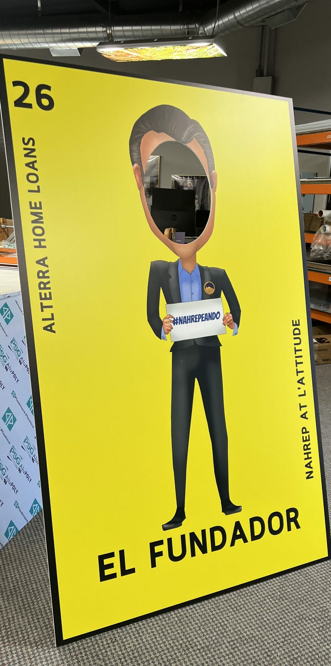 Standee - SpeedPro of Greater San Diego