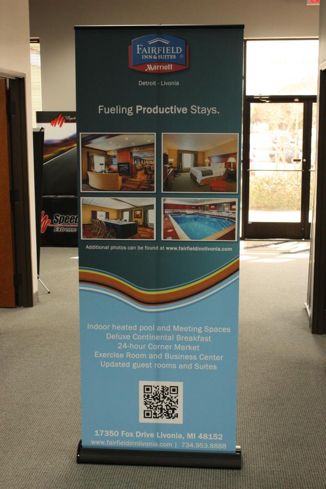 Custom Retractable Banners - SpeedPro Irving