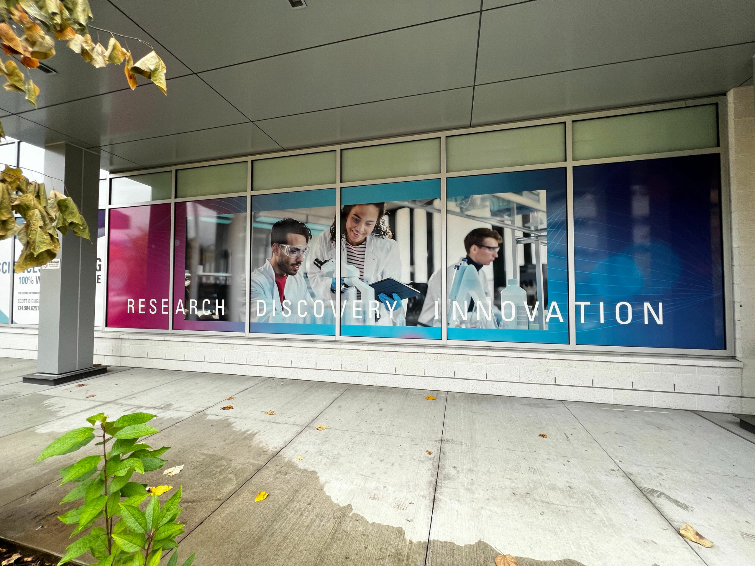 Window Graphics Design & Installation in Southern Pittsburgh