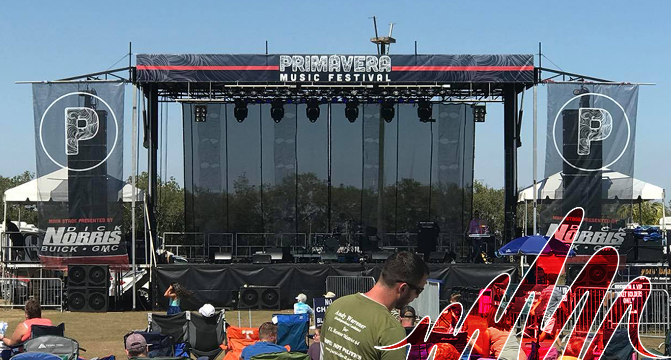 Speaker Mesh Stage Banners - SpeedPro Saint Petersburg