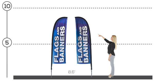 Store Front Flags - SpeedPro Saint Petersburg