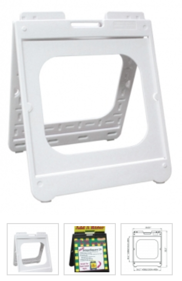 24” x 24” SimpoSquare >span>24 A-Frame - SpeedPro Saint Petersburg