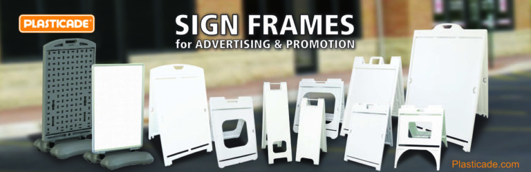 12” x 24” Narrowcade A-Frame - SpeedPro Saint Petersburg