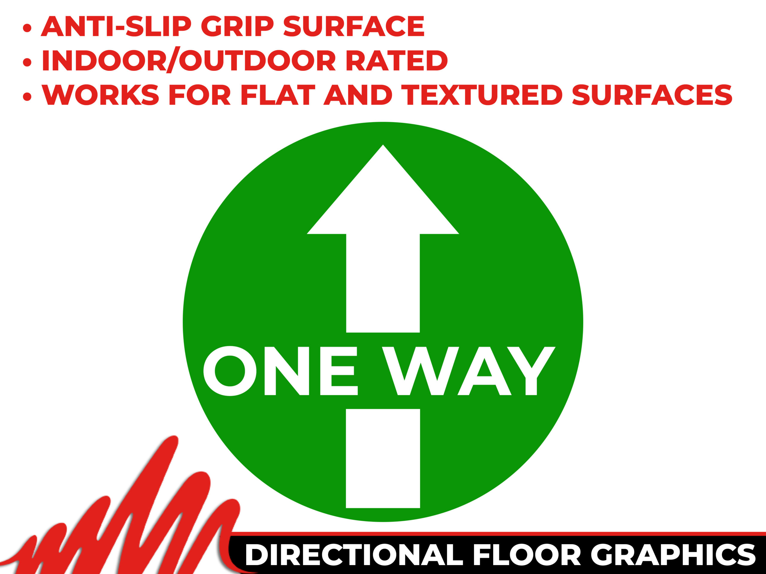 Directional Floor Graphics - SpeedPro Saint Petersburg