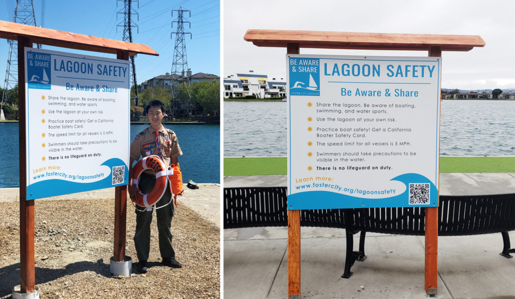 Local Eagle Scout Promotes Lagoon Safety - SpeedPro of SF Peninsula
