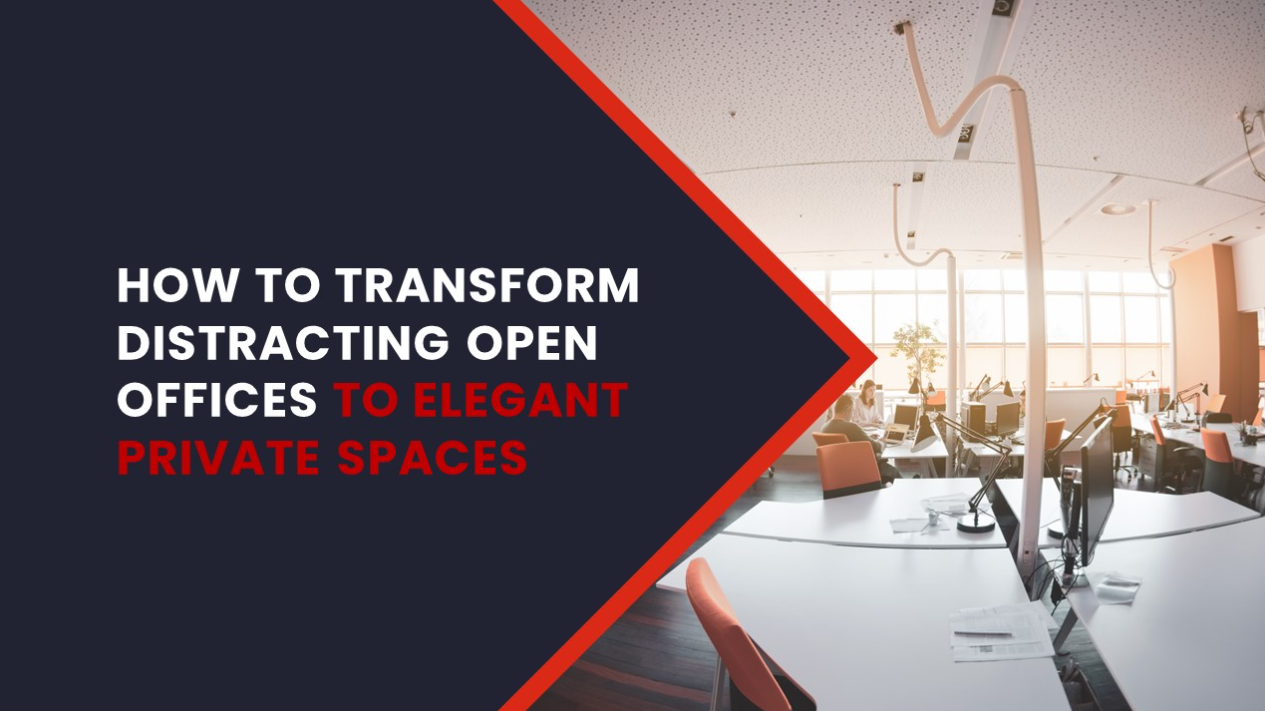 Transforming Open Offices into Elegant Private Spaces - SpeedPro Seattle Eastside