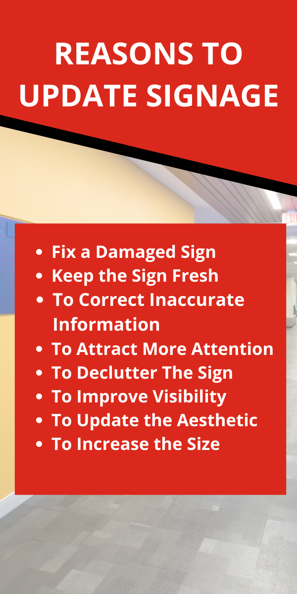 When you should update your signage