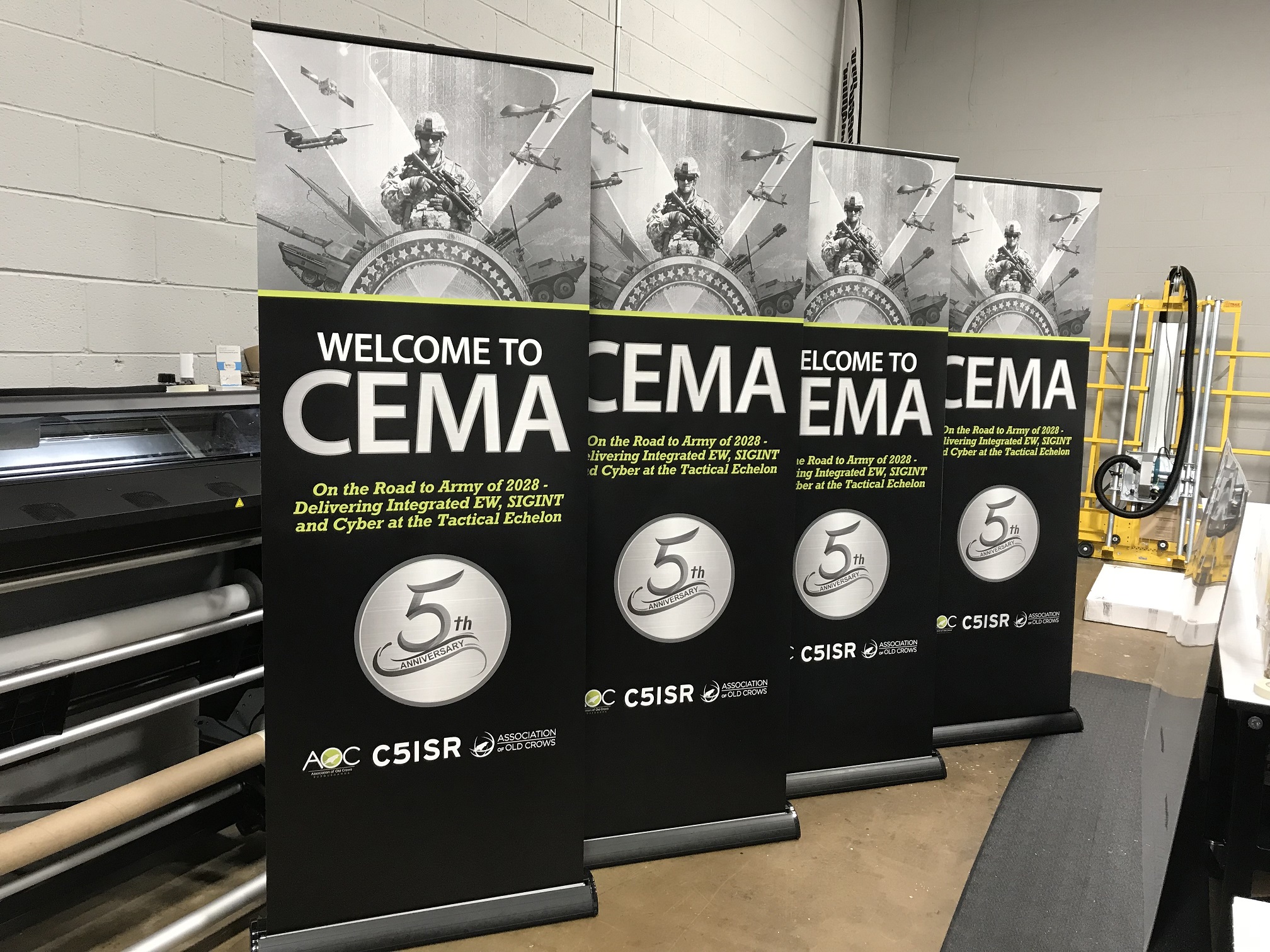 Banner Stands - SpeedPro Towson