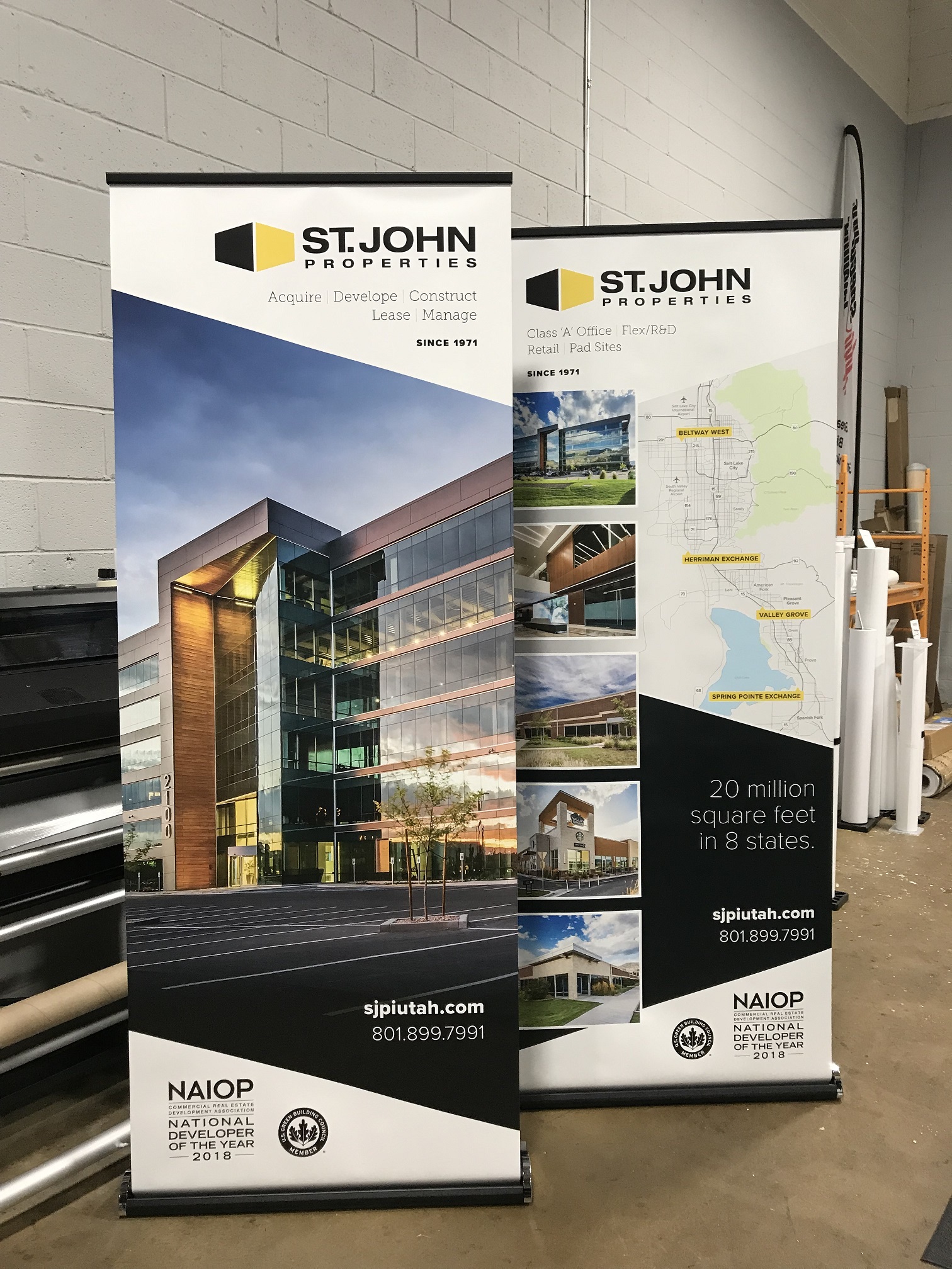 Retractable Banner - SpeedPro Towson