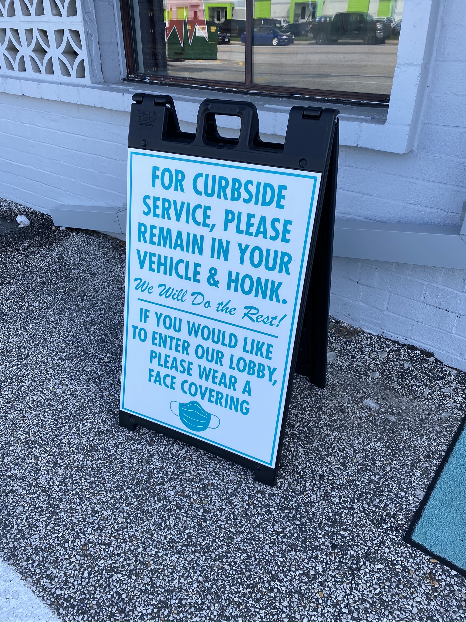 Custom A-Frame Sidewalk Signs | SpeedPro Towson