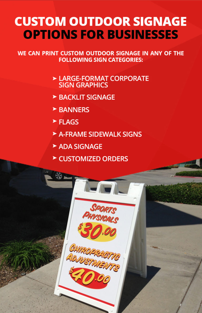 Custom Outdoor Signage | SpeedPro