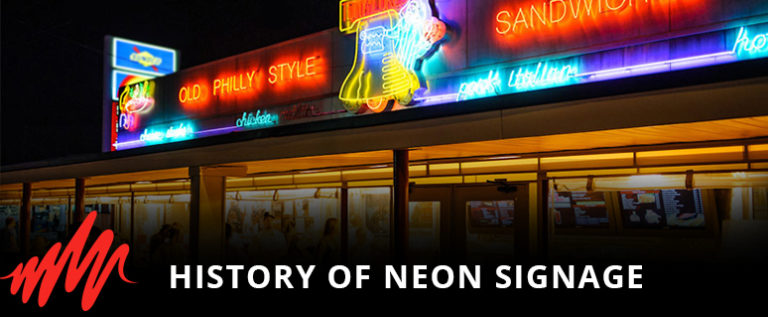 The History of Neon Signage | SpeedPro