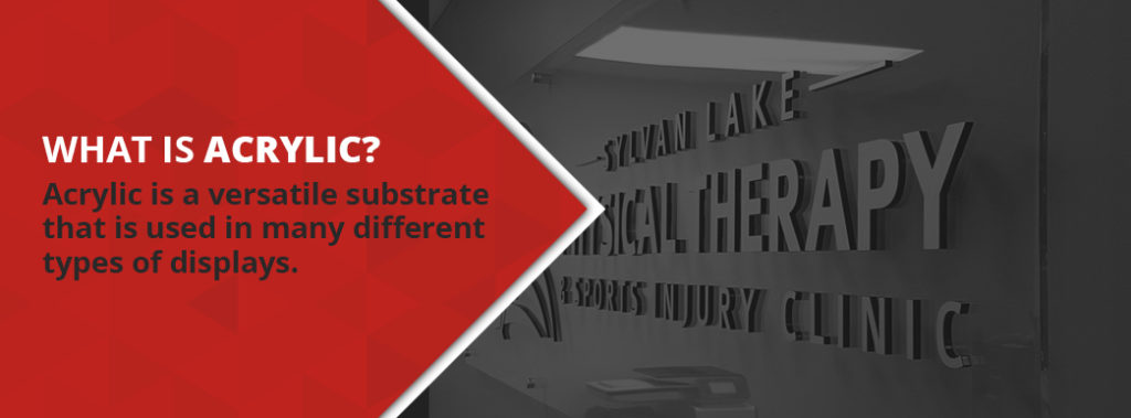 Durable Acrylic Signage from SpeedPro | Custom Branding Solutions ...