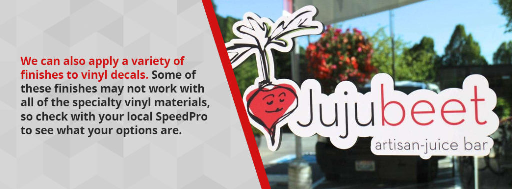 Decal Material Options - Choose the Best for Your Branding Needs | SpeedPro