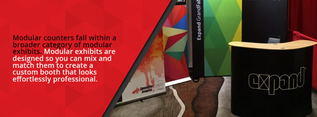 Modular Counters for Trade Shows | Customizable by SpeedPro