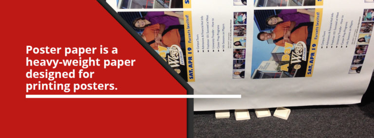 Poster Paper Signage | Material Options | SpeedPro