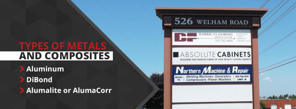 Durable Aluminum & Polymetal Signs by SpeedPro | Indoor & Outdoor Use ...