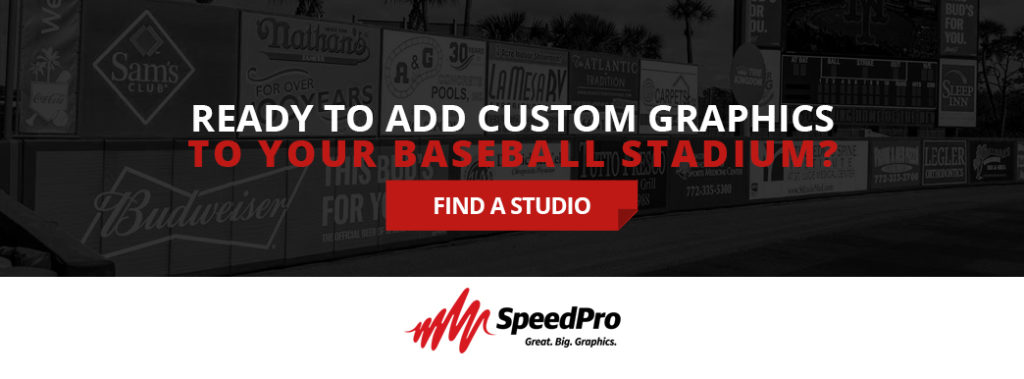 Stunning Signs and Graphics for Baseball Stadiums | SpeedPro