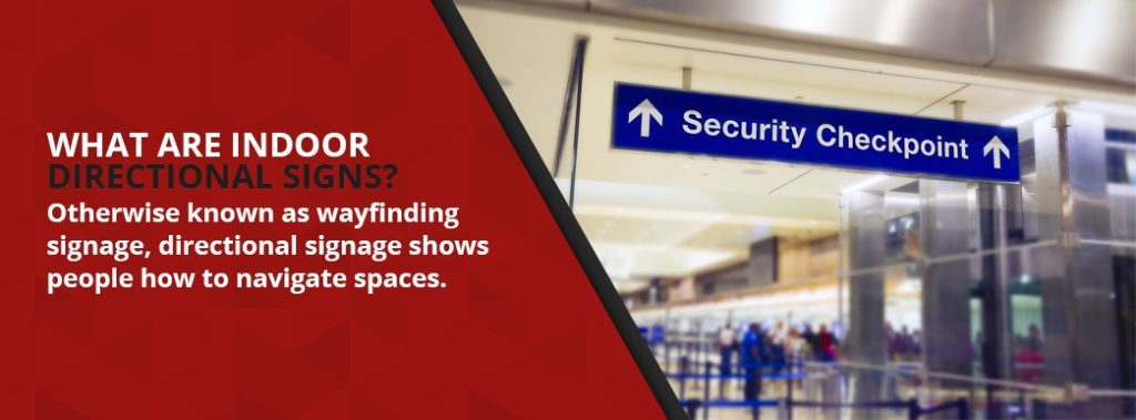 Indoor Directional Signage for Efficient Visitor Flow | SpeedPro