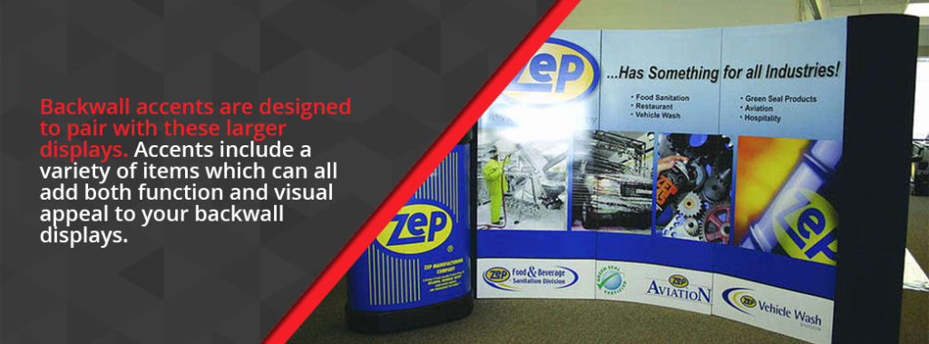Backwall Accents for Versatile Trade Show Displays | SpeedPro