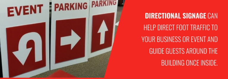 Directional Signage for Your Next Event - SpeedPro