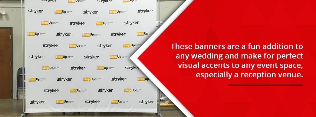 The Ultimate Guide to Step and Repeat Banners for Weddings - SpeedPro