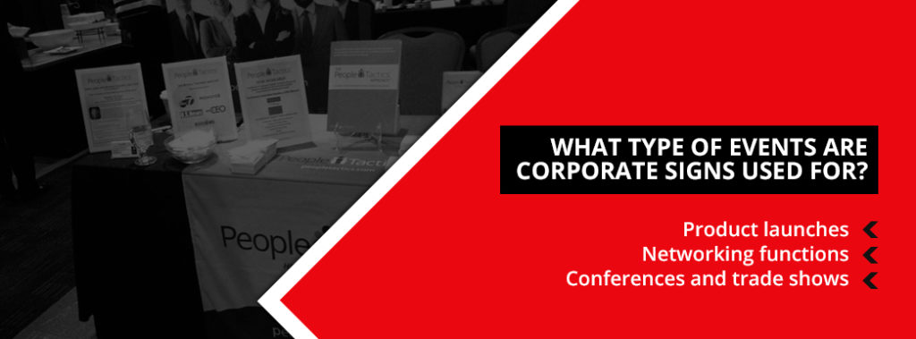 Signage for Corporate Events | SpeedPro