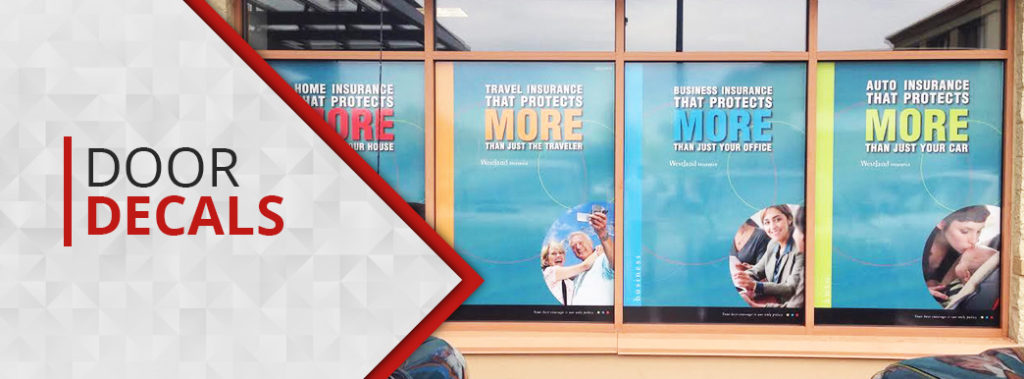 Custom Door Decals for Branding & Promotions | SpeedPro