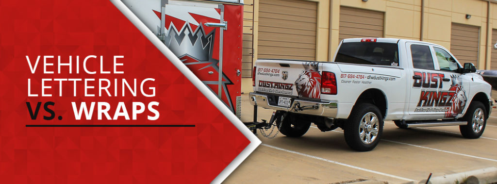 Vehicle Lettering vs. Wraps - Pros and Cons for Your Brand | SpeedPro