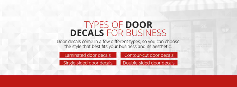 Custom Door Decals for Branding & Promotions | SpeedPro