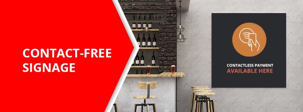 Contact-Free Signage for Safe Business Practices | SpeedPro