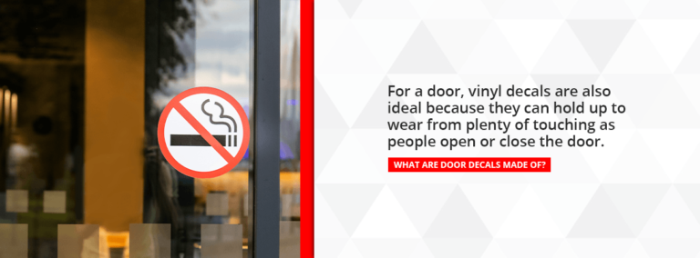 Custom Door Decals for Branding & Promotions | SpeedPro