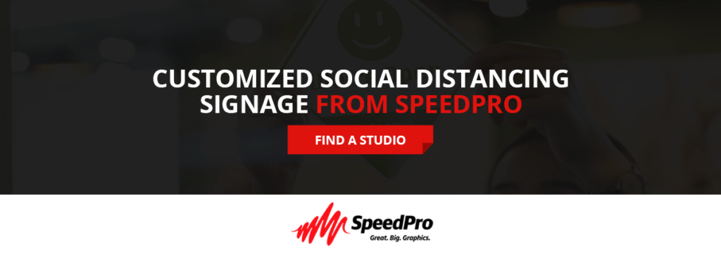 Social Distancing Signs for Restaurants - SpeedPro