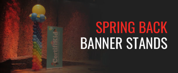 Spring-Back Banner Stands by SpeedPro | Affordable Trade Show Displays ...