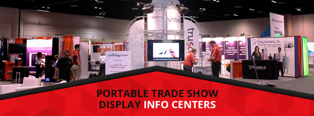 Custom Info Centers for Trade Show Engagement | SpeedPro