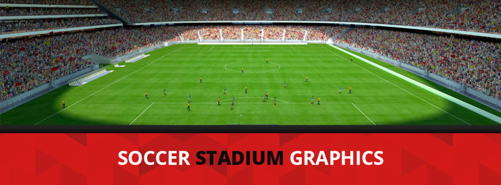Custom Soccer Graphics for Stadiums & Fields | SpeedPro