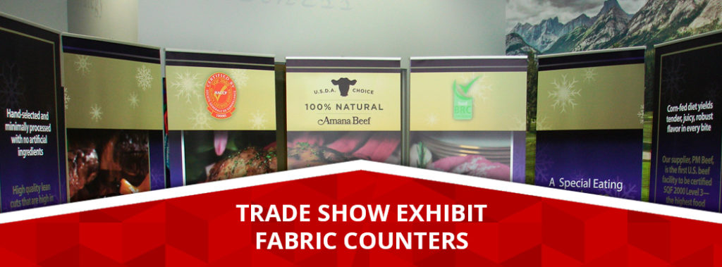 Versatile Fabric Counters for Trade Shows & Events | SpeedPro