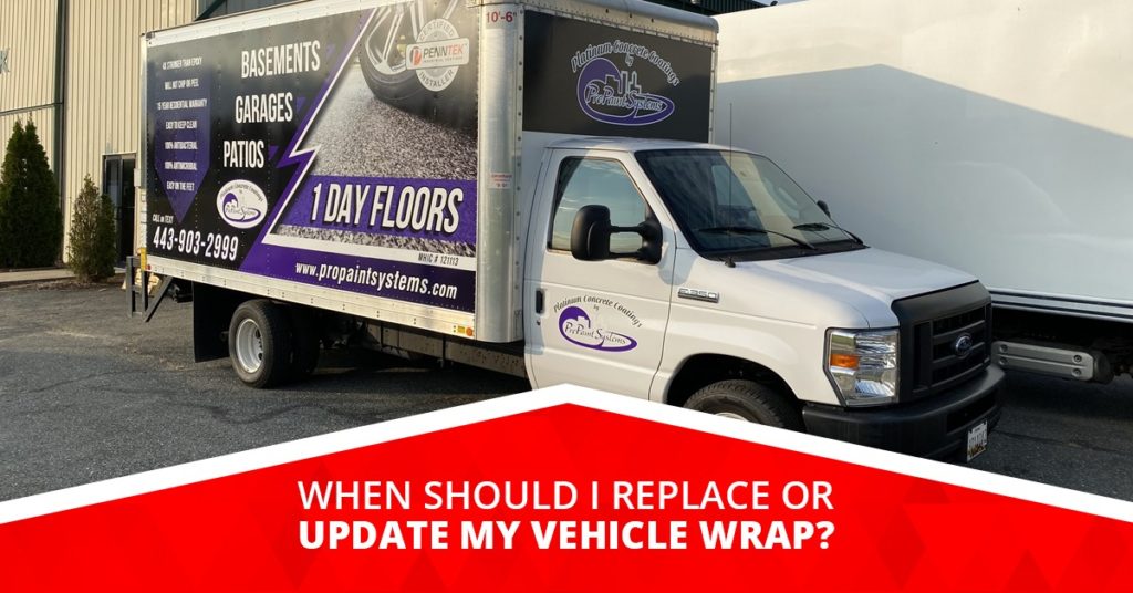 When Should I Replace or Update My Vehicle Wrap? - SpeedPro Dayton