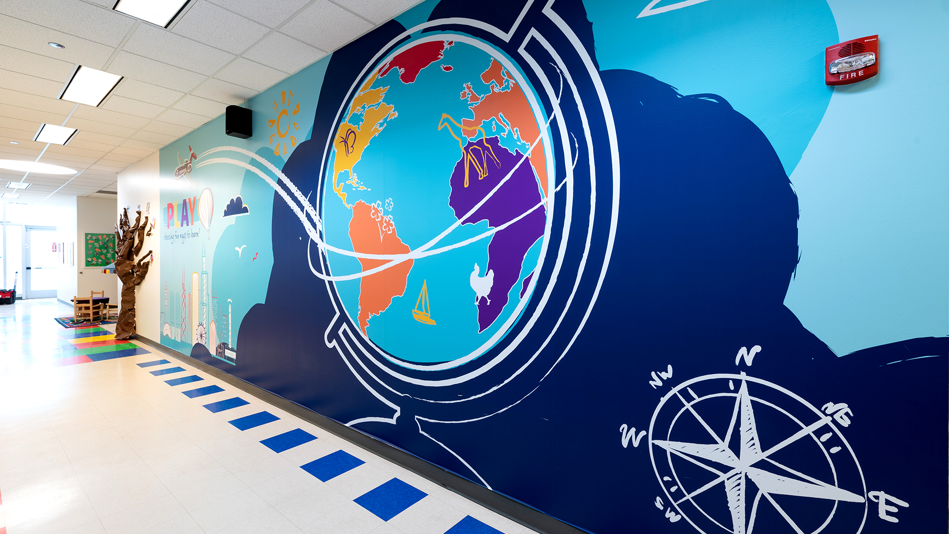 Creative Wall Murals - Enhance Spaces and Communicate Brand Identity ...