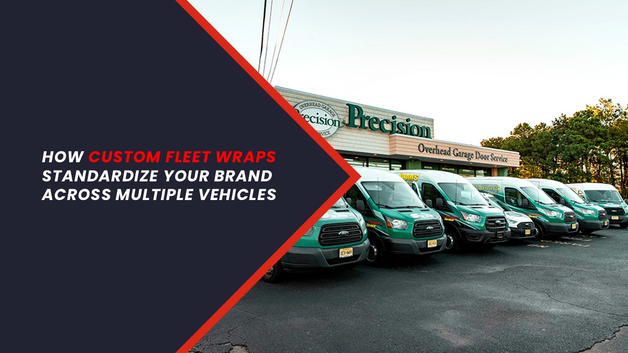 How Custom Fleet Wraps Standardize Your Brand Across Vehicles | SpeedPro